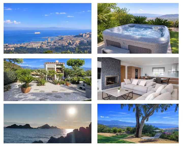 Villa Magnifique Vue Mer Proche Ajaccio + Véhicule - Ajaccio