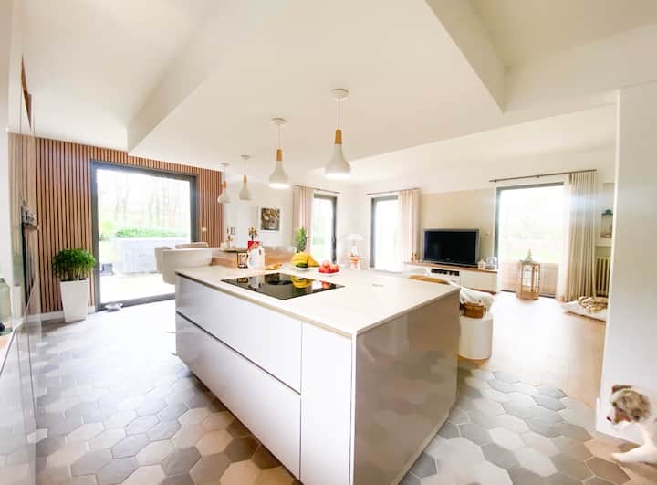 Belle Villa Calme Avec Vue & Spa 5 Min Biarritz - Saint-Jean-de-Luz