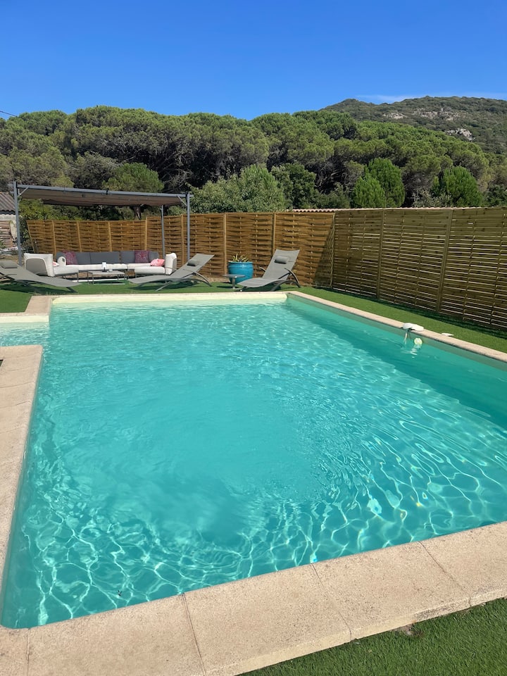 Chambre Avec Piscine Chauffée «&nbsp;Les Oliviers&nbsp;» - Figari