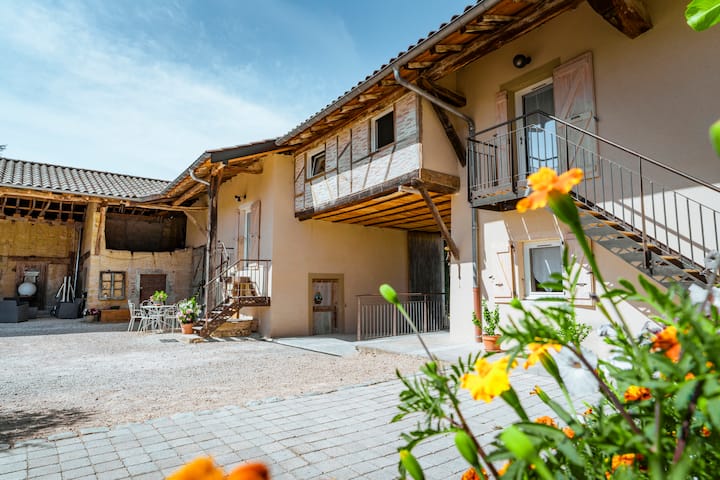 Ancienne Ferme Rénovée Aux 2 Chouettes - Rhône-Alpes