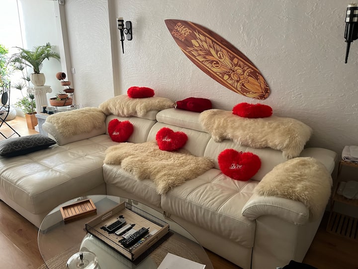 Suite Jacuzzi / Baignoire Romantique « Oasis » - Cagnes-sur-Mer