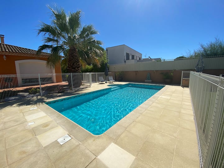 Maison - Piscine Sécurisée - Agde