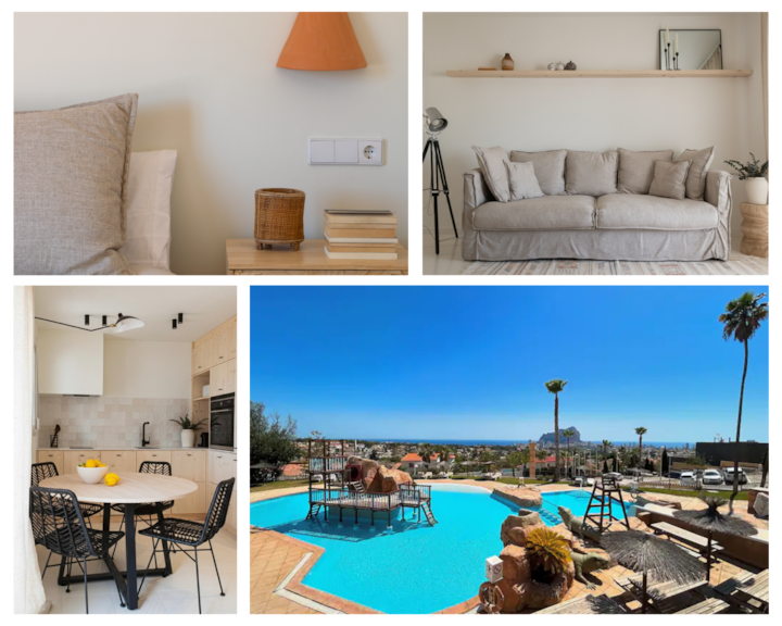 Casa Flora | Bungalow Con Piscinas | Calpe - Calpe