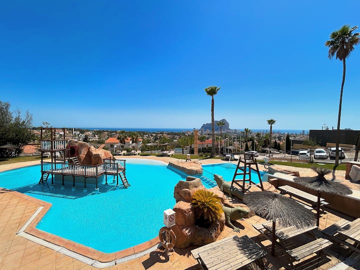 *Casa Flora*  Bungalow Con Piscinas En Calpe - Calp