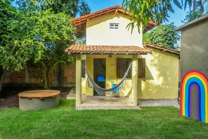 Bangalô Arco ÍRis (Quadrado Trancoso) - Trancoso