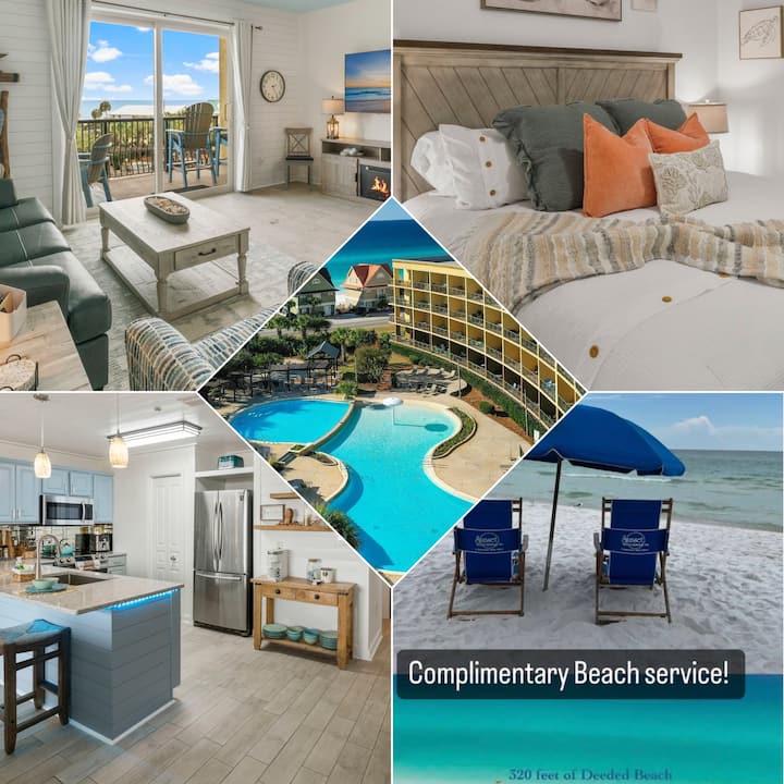 Family Fun! Amazing Pool • Gulf Views•gated Beach - Destin Beach, Miramar Beach
