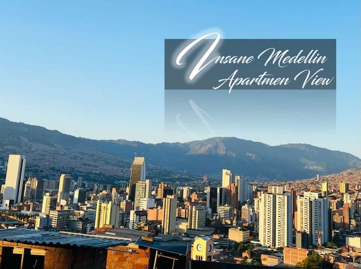 Hermoso Apto  Vista A La Ciudad - Medellín