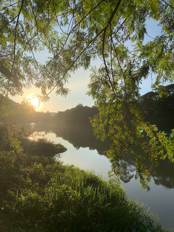 Refúgio Ecológico Beira Rio Suite Verde - Guararema