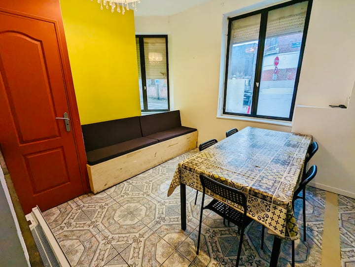 "Jules" T3, 2 Chambres, 5 Lits - Lille