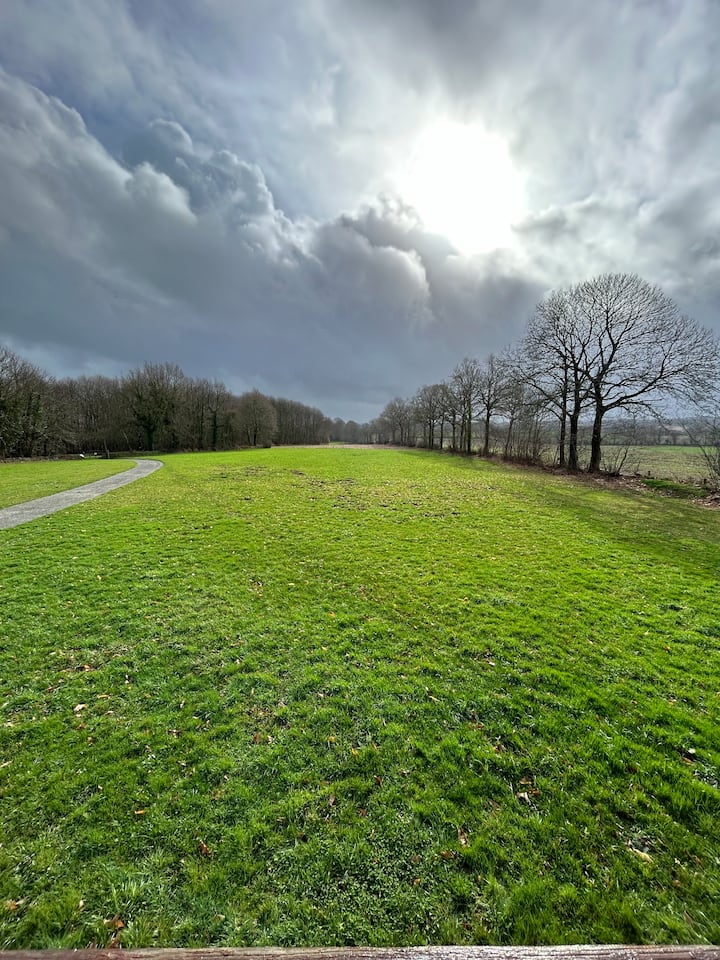 Secluded Dog Friendly House With Private Pool - Le Jardin de la Pellerine