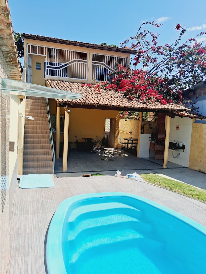 Casa C/ 3 Suites, 4 Camas,  Piscina, Churrasqueira - Prado, Brazil