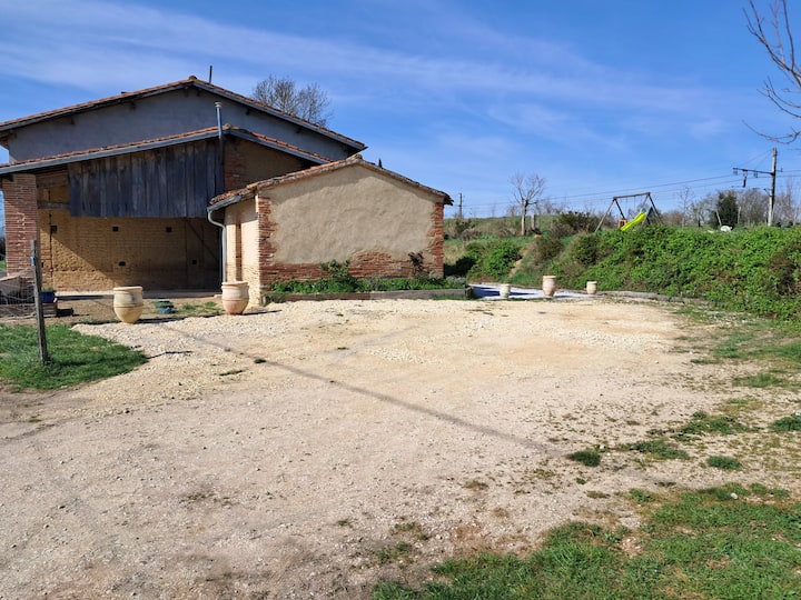 Maison Lauragaise Parking Grand Jardin Wifi - Nailloux