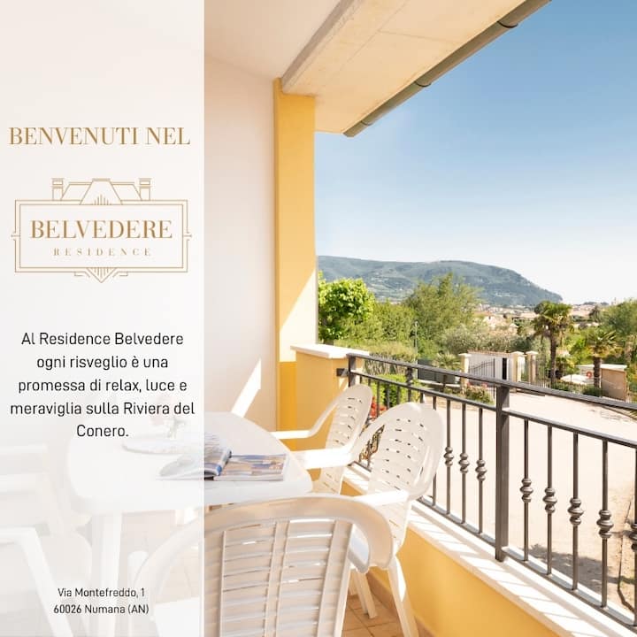 Elegante Trilocale Panoramico Sul Conero 9 - Numana