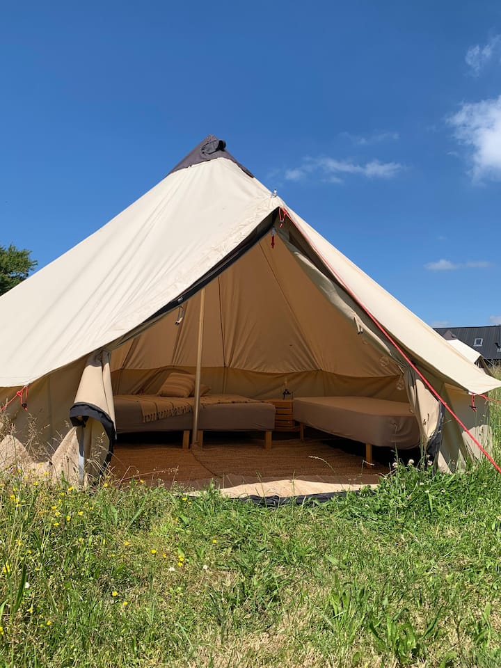 Glampingtelt Med Havudsigt - Rudkøbing