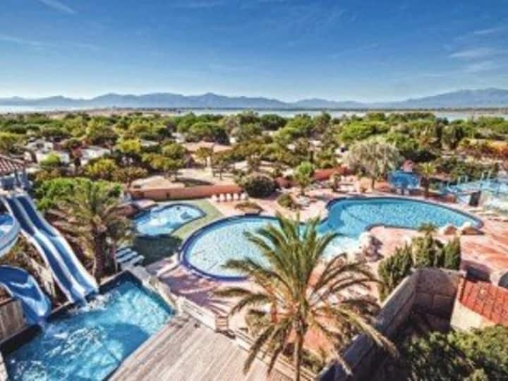 Le Tahiti Beach-climatisé-6 Pers-animaux Acceptés - Canet-en-Roussillon