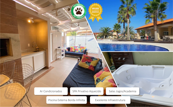 Com Jacuzzi Privada E Aquecida No Quintal Ar Wifi - Xangri-Lá