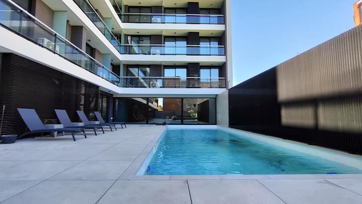 Piso 24 Con Vistas úNicas, More Buceo - 蒙德維的亞