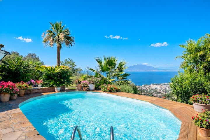 Incredible Sea View Villa In Amalfi Coast - Sorrento