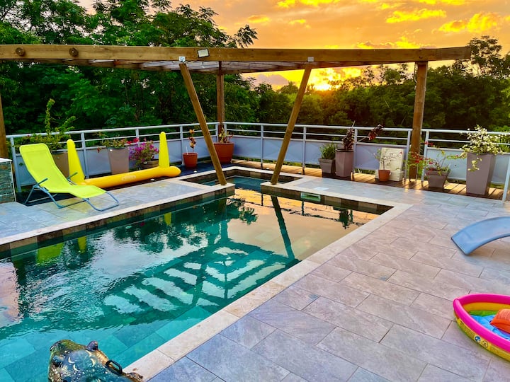 Le Paradis Peï Piscine Chauffée - La Réunion