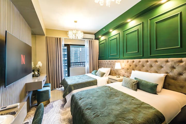 2 Double Beds, Smdcfamet3, Megamall, Pool, Parking - Pasig