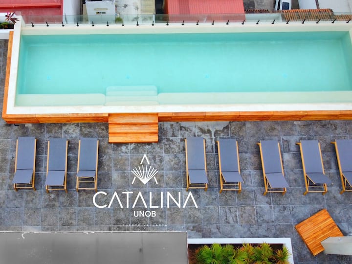 Catalina B01/ Nuevo Condo Vallarta Zona Versalles - Puerto Vallarta