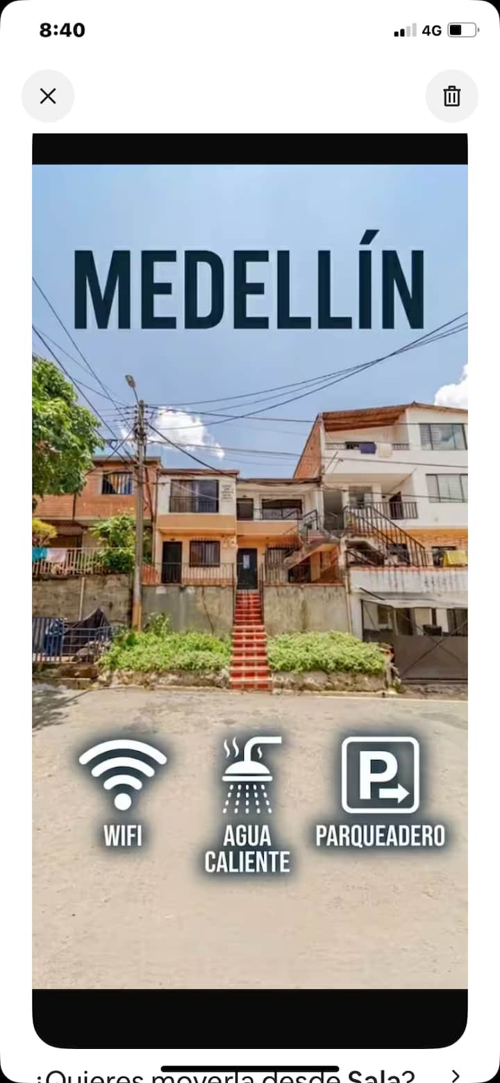 Apt. Vistahermosa Con Balcón A Medellín Wifi Park - Bello