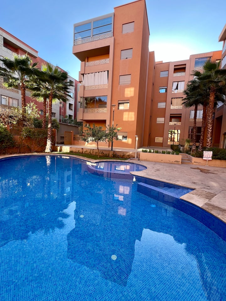 Luxe Moderne • Piscine • Parking • Résidence - Marrakesh