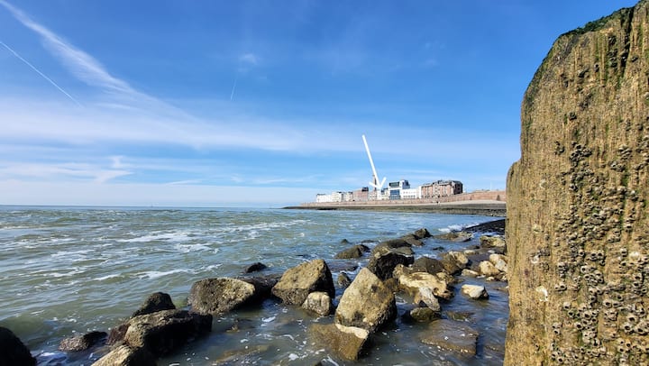 Zeezicht-> Zee, Strand, Centrum - Flessingue