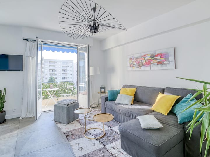 Apartment Ac 6 Personnes – 5 Minutes Plages & Gare - Antibes