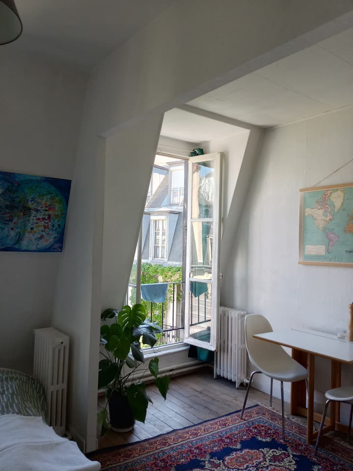 Charmant Studio Sur Cour Intérieure Proche ÉToile - Stade Rolland Garros