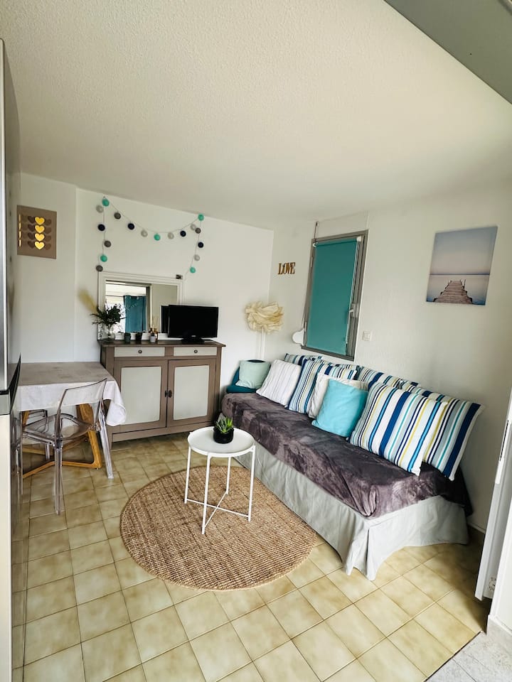 Appartement+jardin, à 100m De La Plage Richelieu - Agde