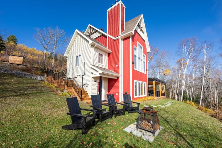 Chalet 61b: Spa, Vue Sur Le Fleuve & Bois - Baie-Saint-Paul, QC