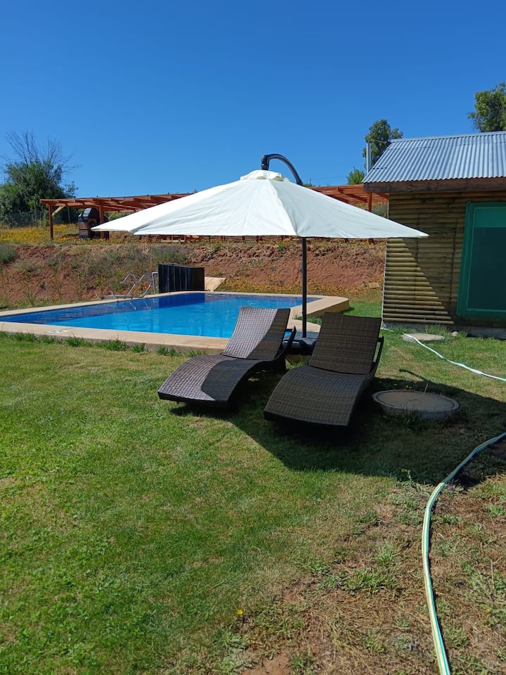 Parcela Landhaus 3. Piscina Privada Por Cabaña - Quillón
