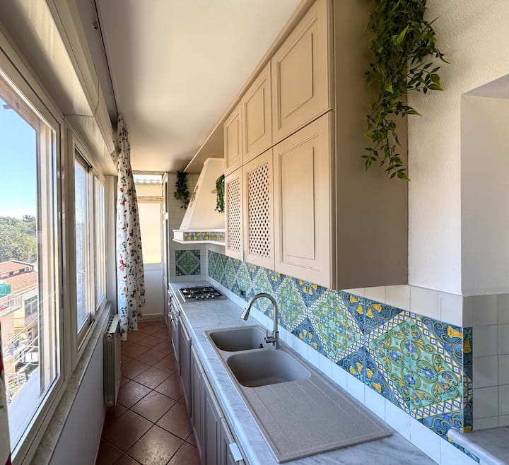 Attico Due Passi Da Mondello/da Peppuccio-sea View - Palerme