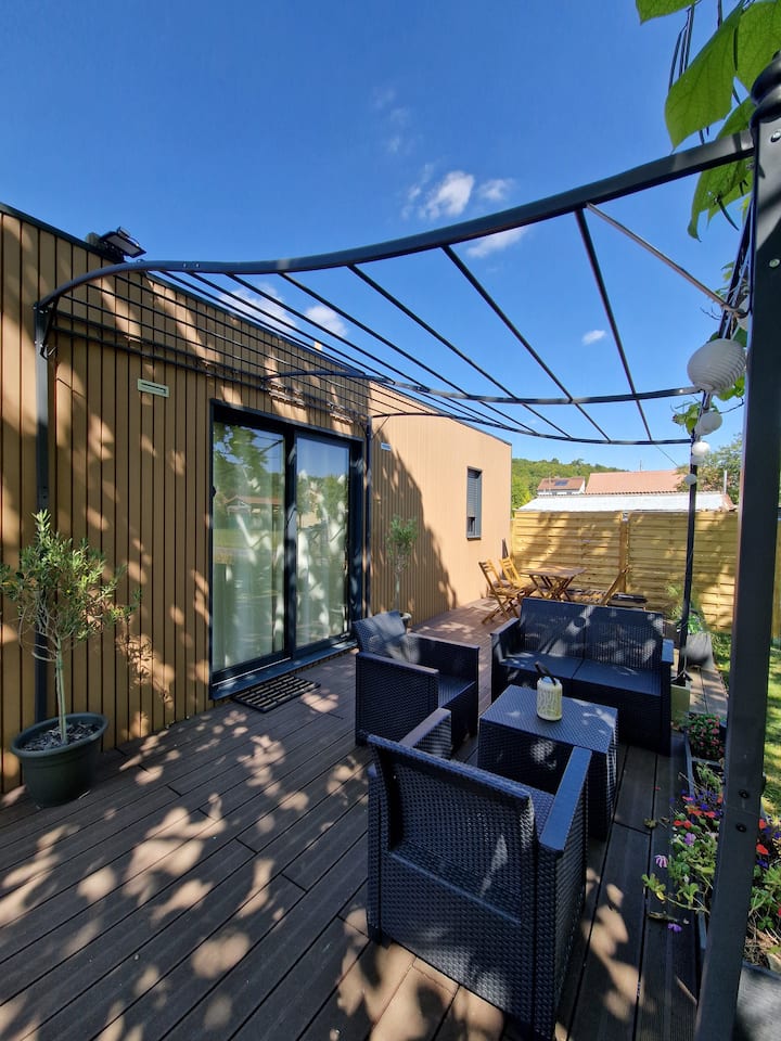 Tiny House "Bohème" Chez Angélique (Climatisé) - Meuse
