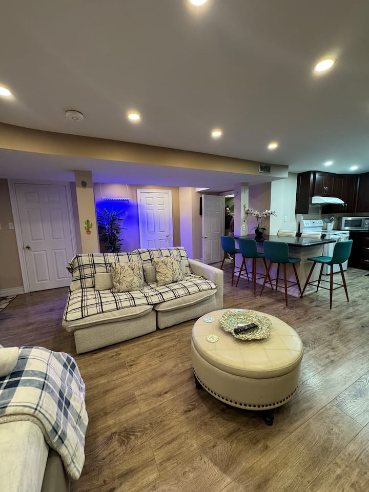 Cozy Private Basement Studio Apartment - Brampton