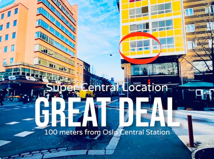 Super City Location Next To Oslo Central Station - Oslo