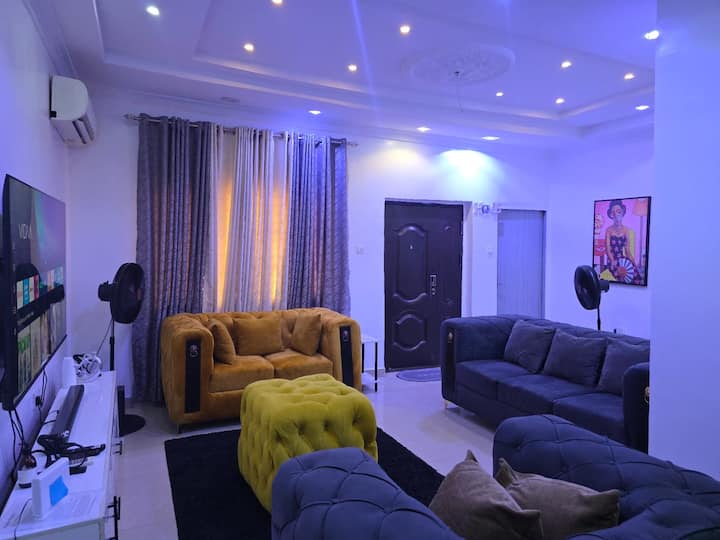 Spacious 3bed Apartment 24/7 Power And Wifi/ps4 - Lagos