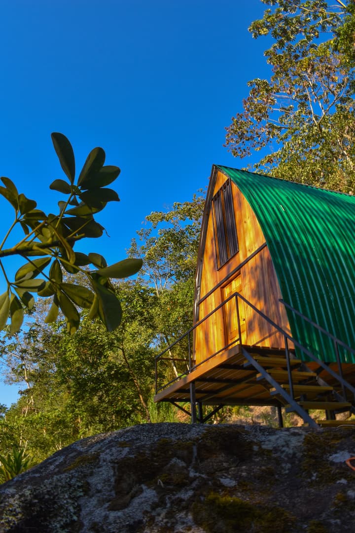Cabaña úNica Frente Al Rio Cedral-lugar Fresco - Costa Rica