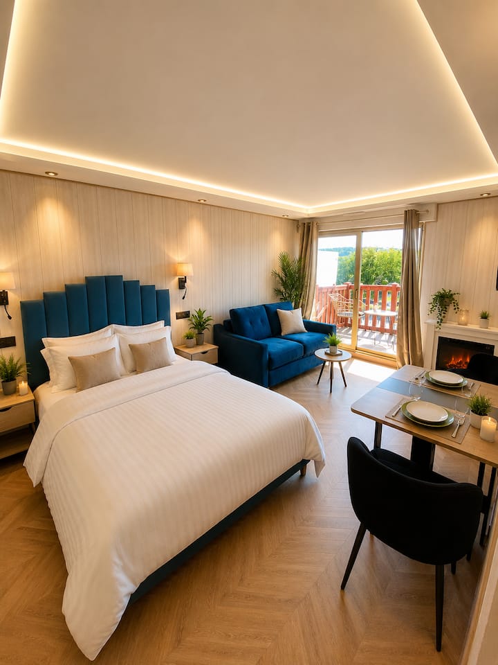 Studio Design 4pers. Avec Balcon & Vue Imprenable - Trouville-sur-Mer