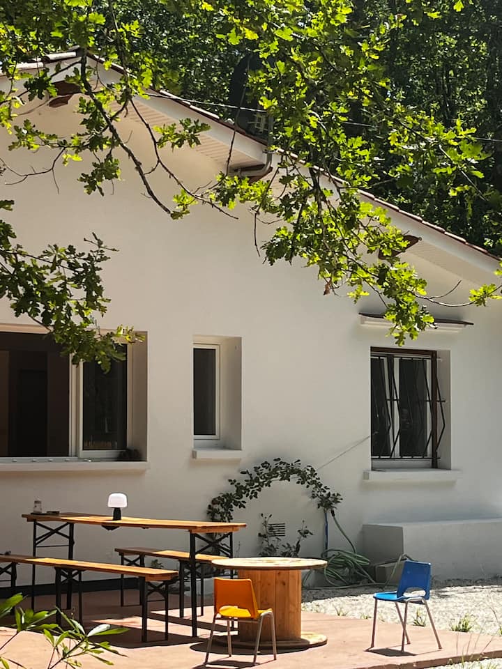 Maison Familiale Chaleureuse - Proche Lac Et Océan - Hourtin