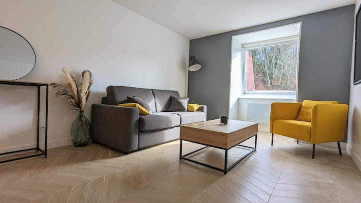 "Ô Studio", Calme, Moderne, Mer, Wifi Et Animaux - Plage de Villerville