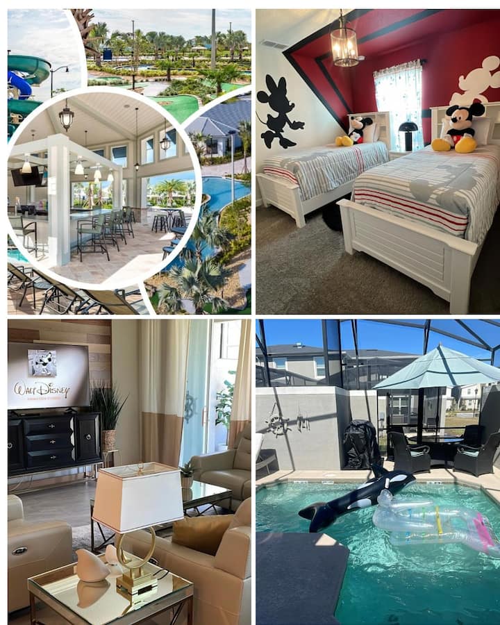 Luxury House 5bed/4bath Private Pool/free Resort - Kissimmee