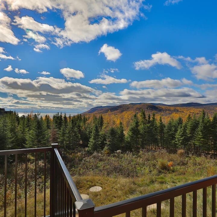 Cardinal Du Massif 17: Spa, Vue Et Terrasse - Charlevoix