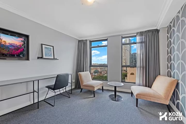 Kozyguru | Sydney Cbd | High Level 2 Bed Studio - Kensington