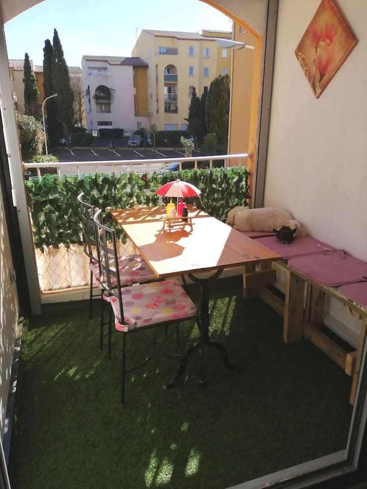 Cap D'agde
Studio Cabine-28m2-parking - Le Grau d'Agde