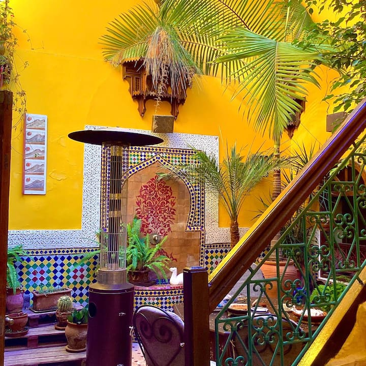 Riad Chez Gyl - Chambre Twin - Salé
