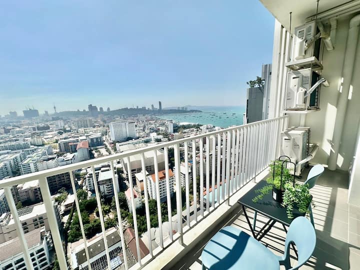 30th Fl, Panoramic Pattaya Ocean View - Pattaya City