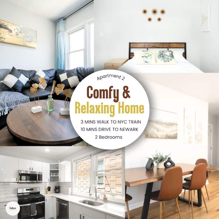 Cozy Apartment | Gym | 3-min Walk To Train To Nyc - Nueva York