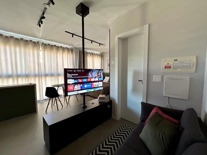 Apto Novo Studio 1quarto Moderno - Joinville